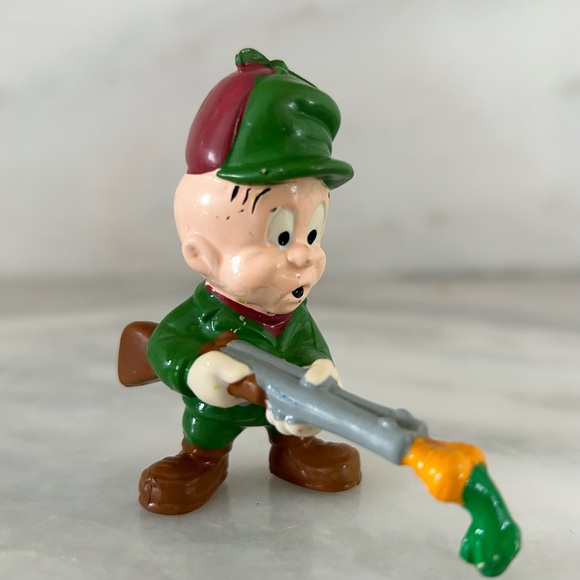 Warner Bros. | Toys | Vintage Elmer Fudd Looney Tunes Pvc Figure ...